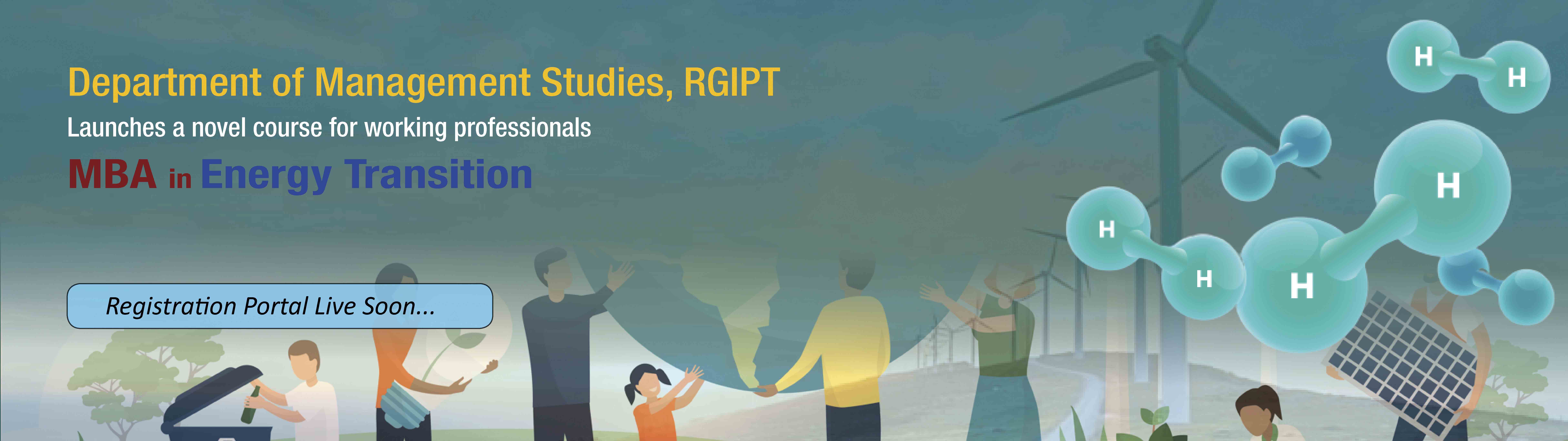 Launching of Novel MBA Course for Working Professionals at RGIPT, Jais